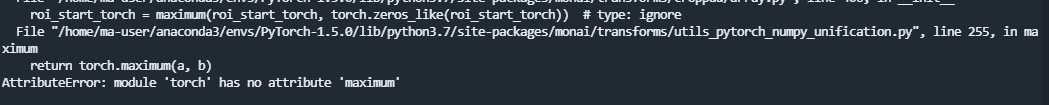 Attributeerror Module Torch Has No Attribute Maximum 知乎