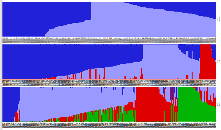 重测序分析（11）群体进化分析之structure分析 - 知乎