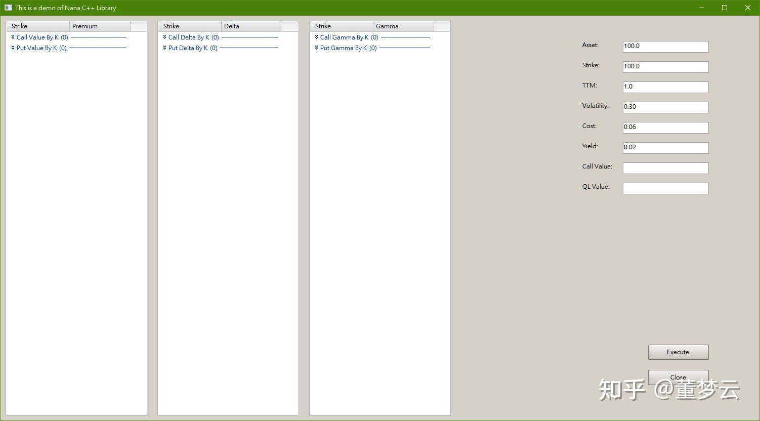 九十六、QuantLib C++扩充使用(3)：使用开源项目Nana进行GUI的输出入 - 知乎