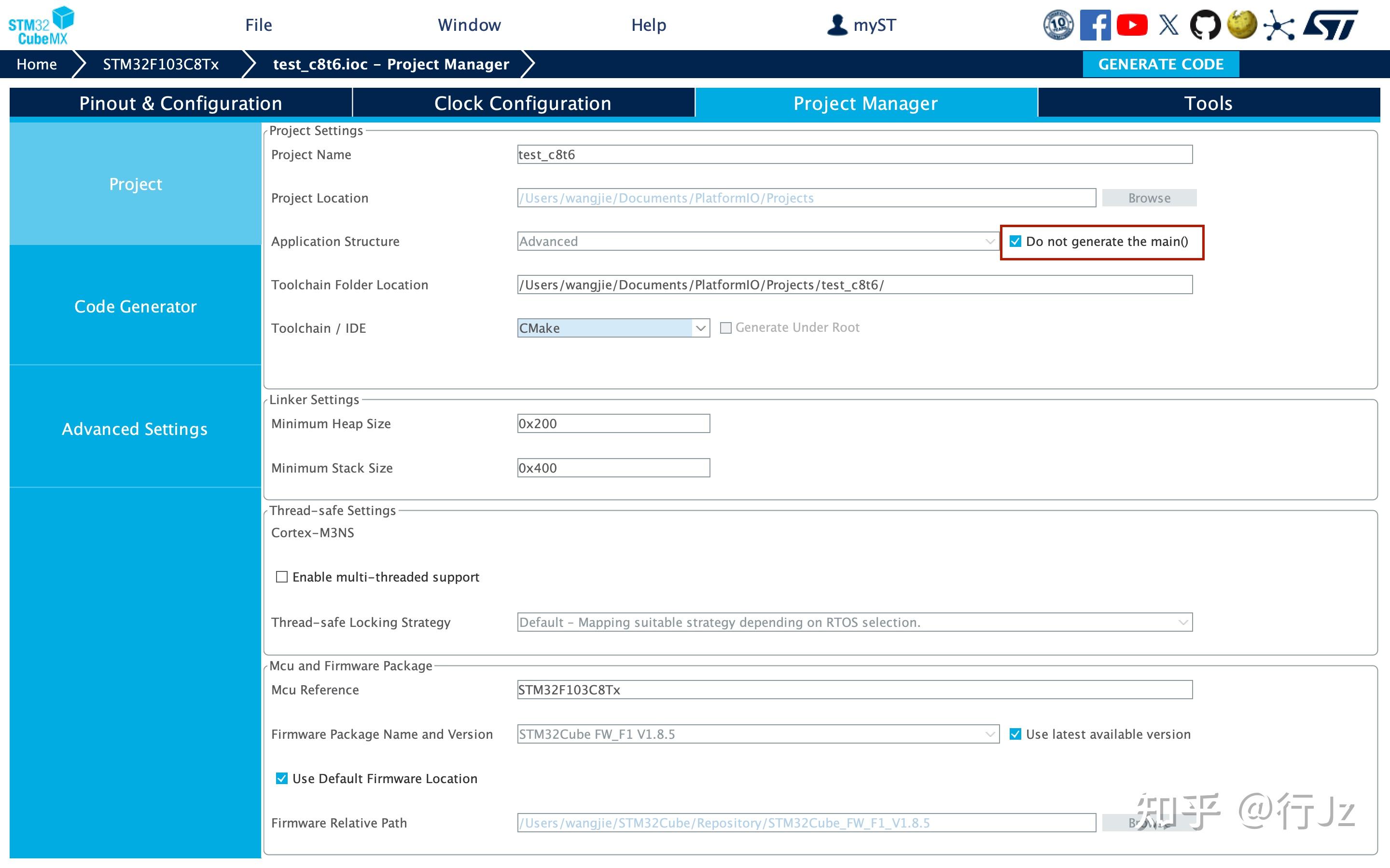stm32使用了main.cpp，但配置后会会生成一个main.c替换写好的c++怎么办? - 知乎