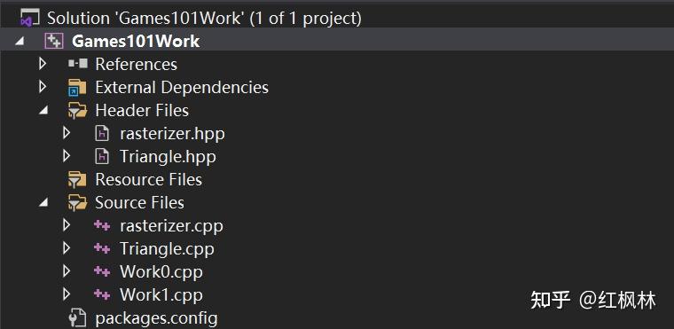 Games101-作业1 - 知乎