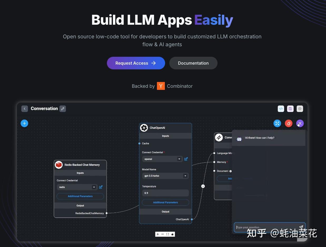 FlowiseAI：34K Star！集成多种模型和100+组件的 LLM 应用低代码开发平台，拖拽组件轻松构建程序 - 知乎