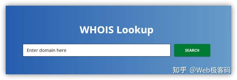 如何使用 WHOIS 查询工具查找域名所有者 - 知乎