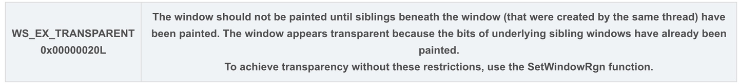 Simple WPF：实现一个透明、无边框、鼠标穿透的WPF窗体 - 知乎