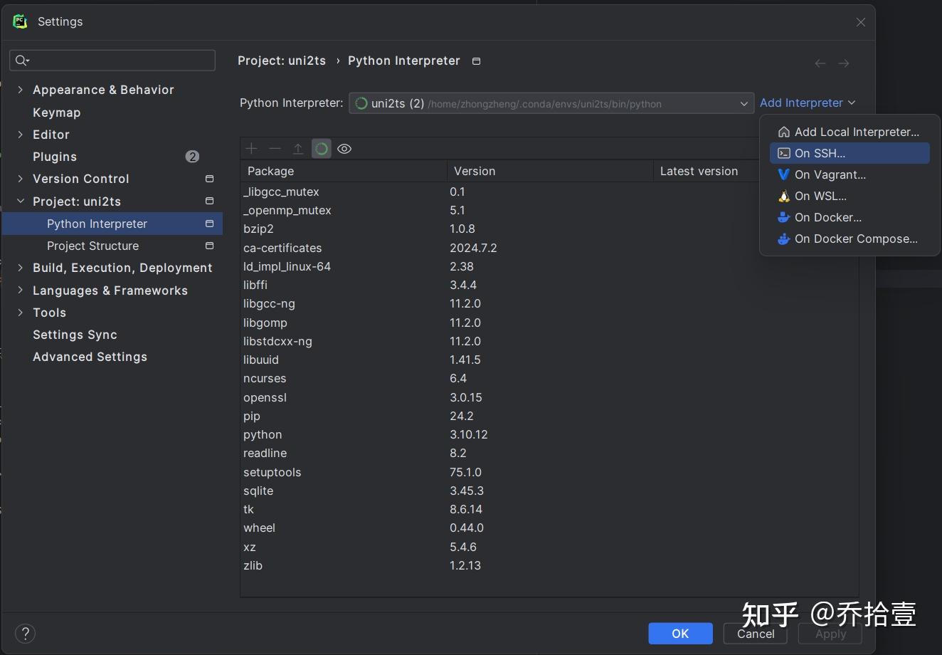 Pycharm: 连接ssh远程Python interpreter - 知乎