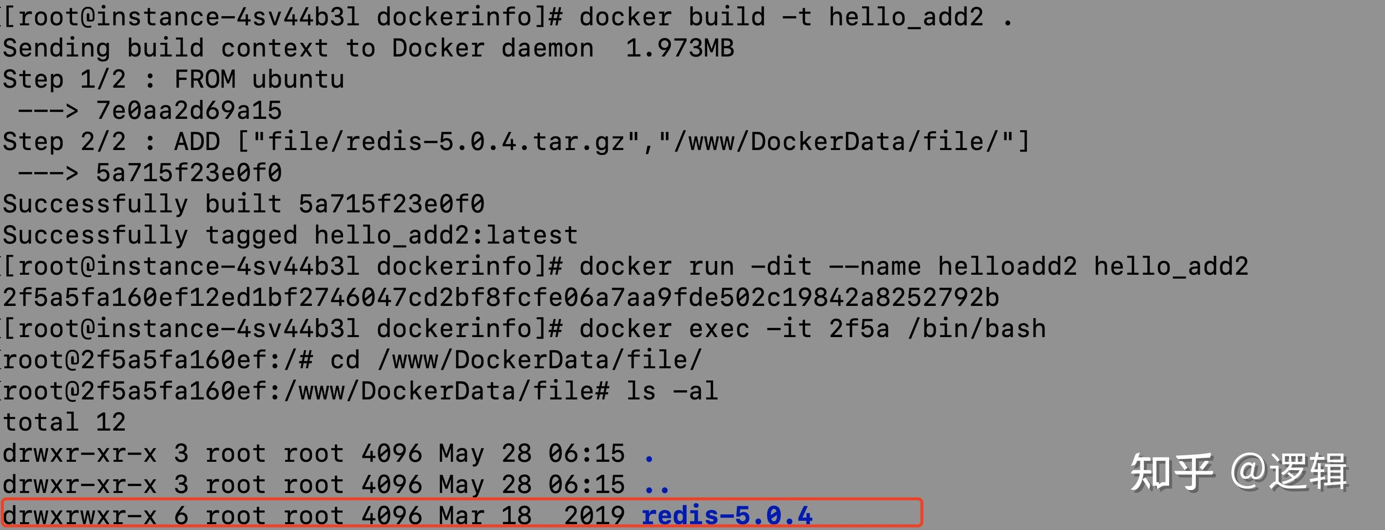 Docker-Dockerfile指令最全案例详解 COPY & ADD【中】(7) - 知乎