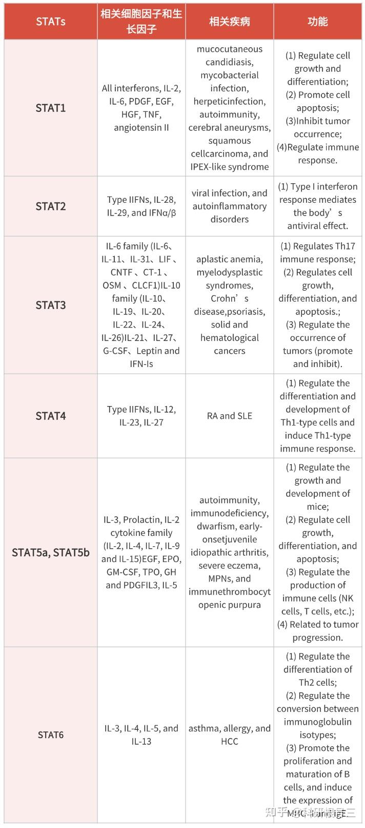 JAK-STAT信号通路全面梳理：信号传导、激活与调控、主要基因、信号串扰 - 知乎