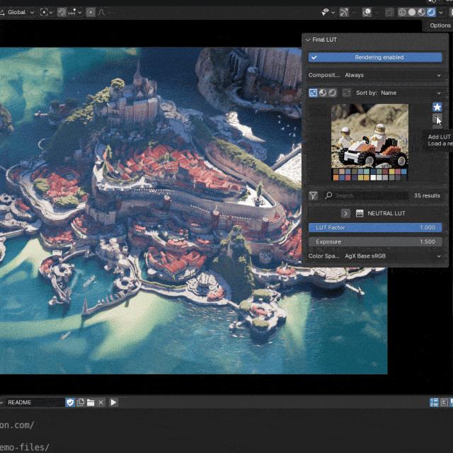 blender版LUT 滤镜 Final Lut后期调色LUT导入管理插件方法 - 知乎