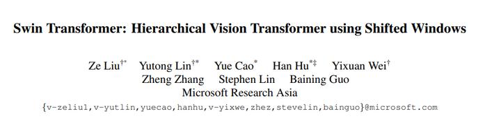 详解Swin-Transformer - 知乎