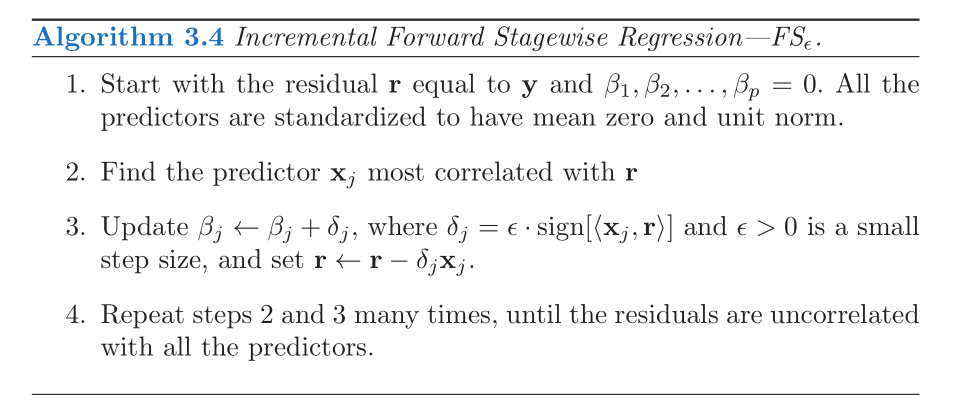 前向分步回归Forward Stagewise Regression原理及Python实现 - 知乎