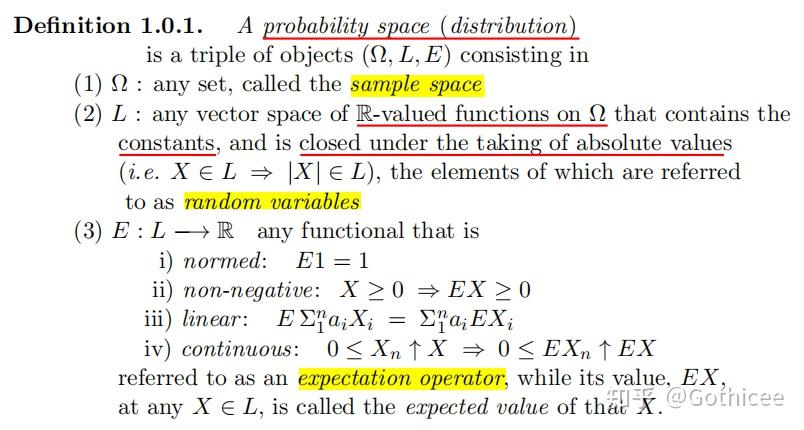 Random notes of Mathematical Statistics: Construction of the ...