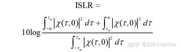 【雷达性能指标】峰值旁瓣比PSLR、积分旁瓣比ISLR【附完整MATLAB代码】 - 知乎