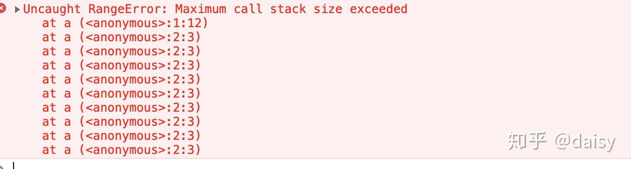 【3mins】Maximum call stack size exceeded 是怎么回事？ - 知乎