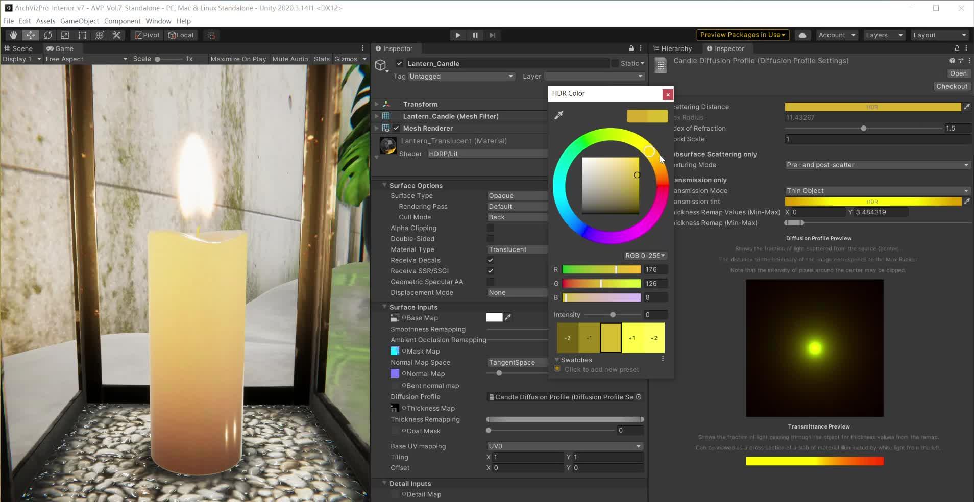 在unity hdrp中3s材质如何制作？ - 知乎