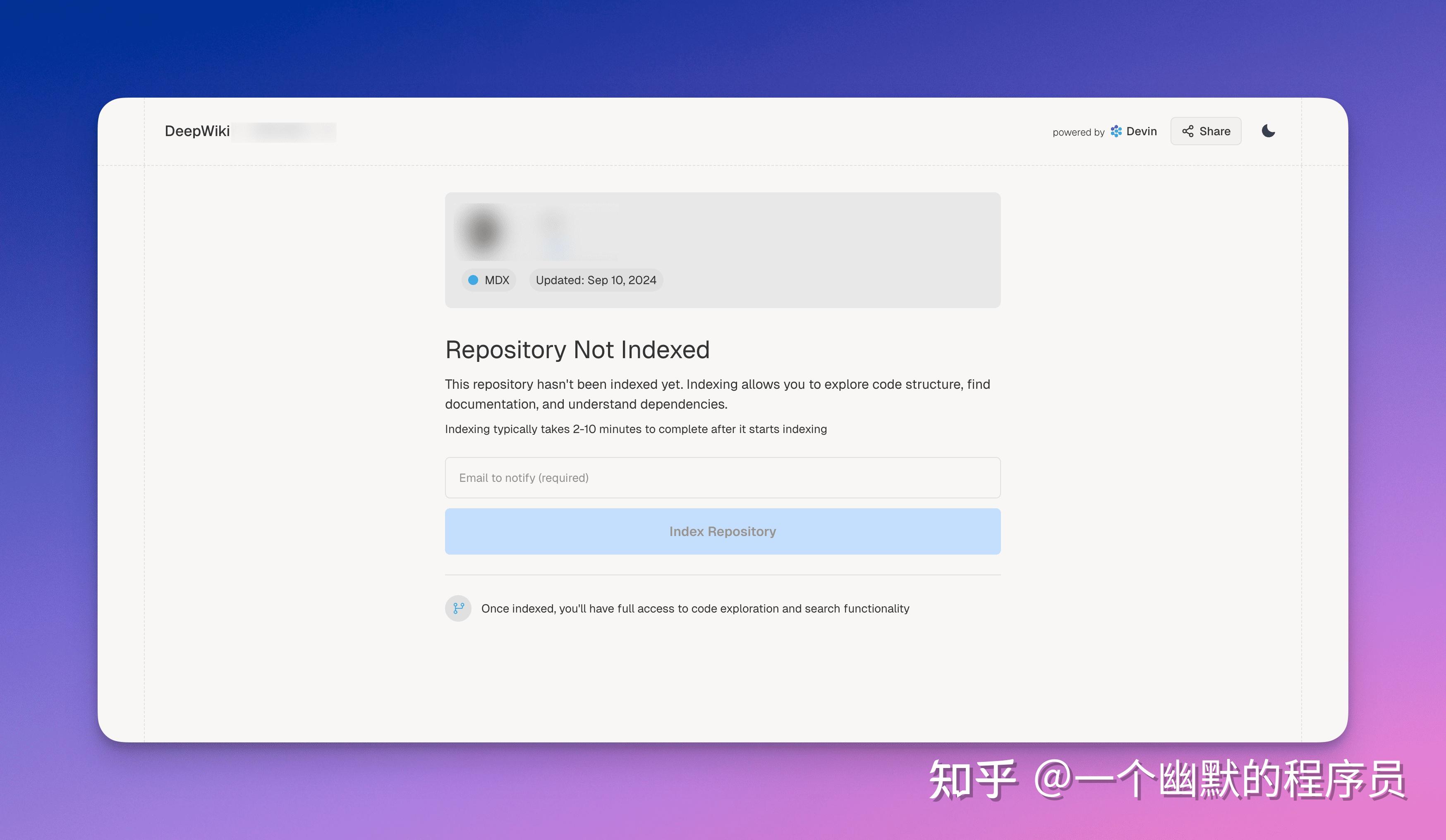 DeepWiki：AI助你快速掌握Github代码 - 知乎