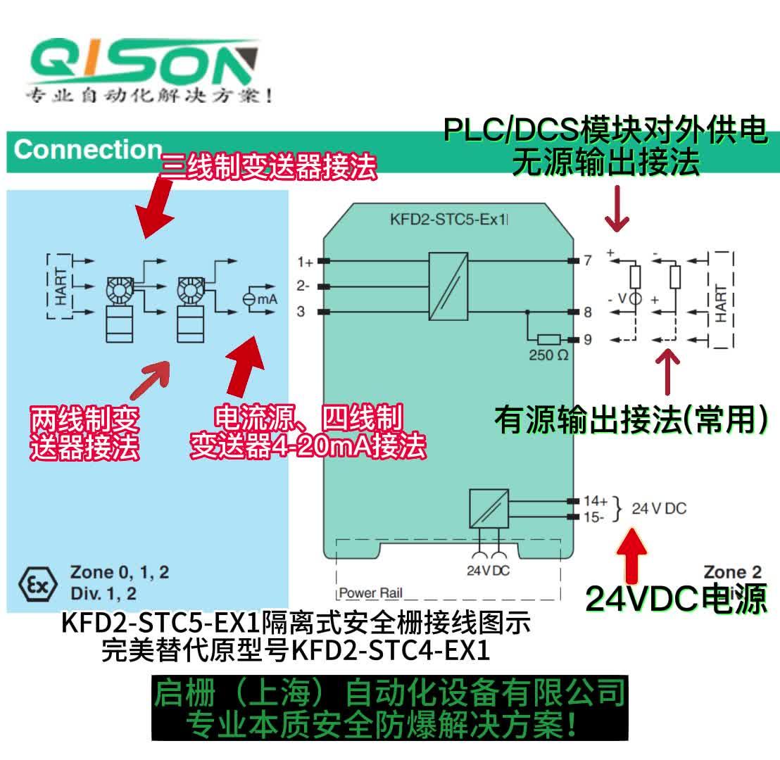 德国倍加福kfd2 Stc5 Ex1安全栅的接线方法 知乎