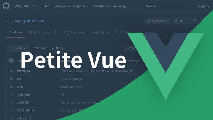 PetiteVue - Vue 作者尤雨溪新作品，小巧精简版的 Vue - 知乎