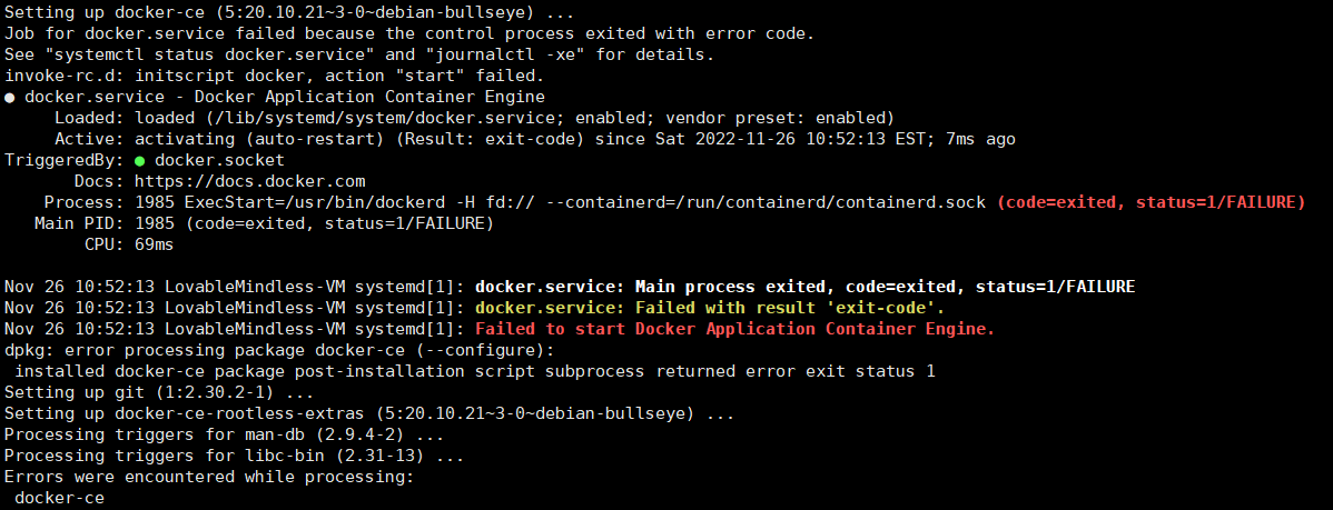Debian11安装docker-ce报错以及解决办法 - 知乎