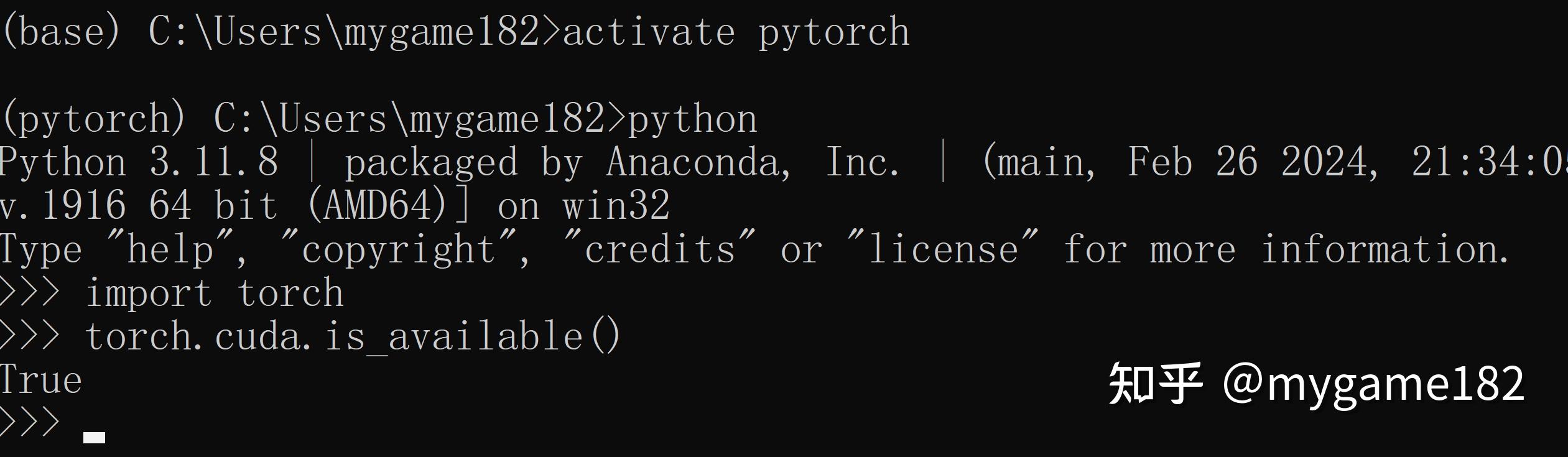 Windows下安装pytorch经验 - 知乎