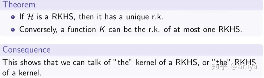 暑假学习记录——Positive definite kernel和RKHS - 知乎