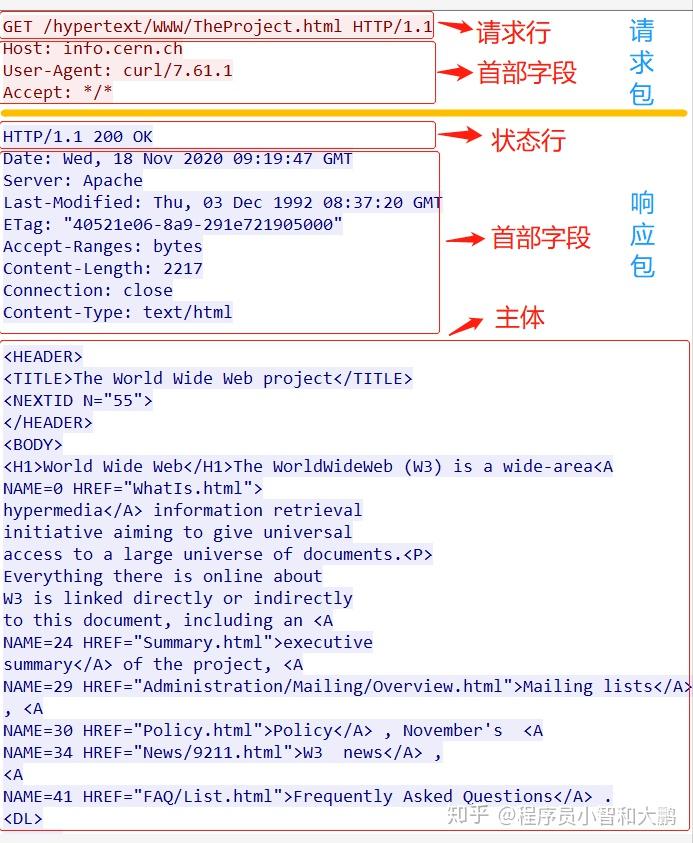 应用层HTTP协议详解 - 跟小智一起学网络（5） - 知乎