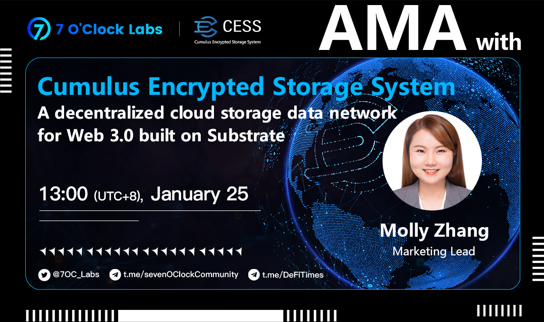 CESS-基于Substrate的Web 3.0去中心化云存储数据网络 - 知乎