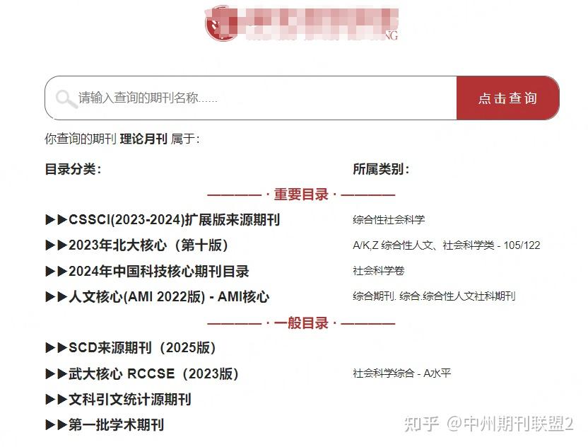 北大核心+CSSCI扩展版+科技核心+AMI核心《理论月刊》2025年重点选题方向 - 知乎
