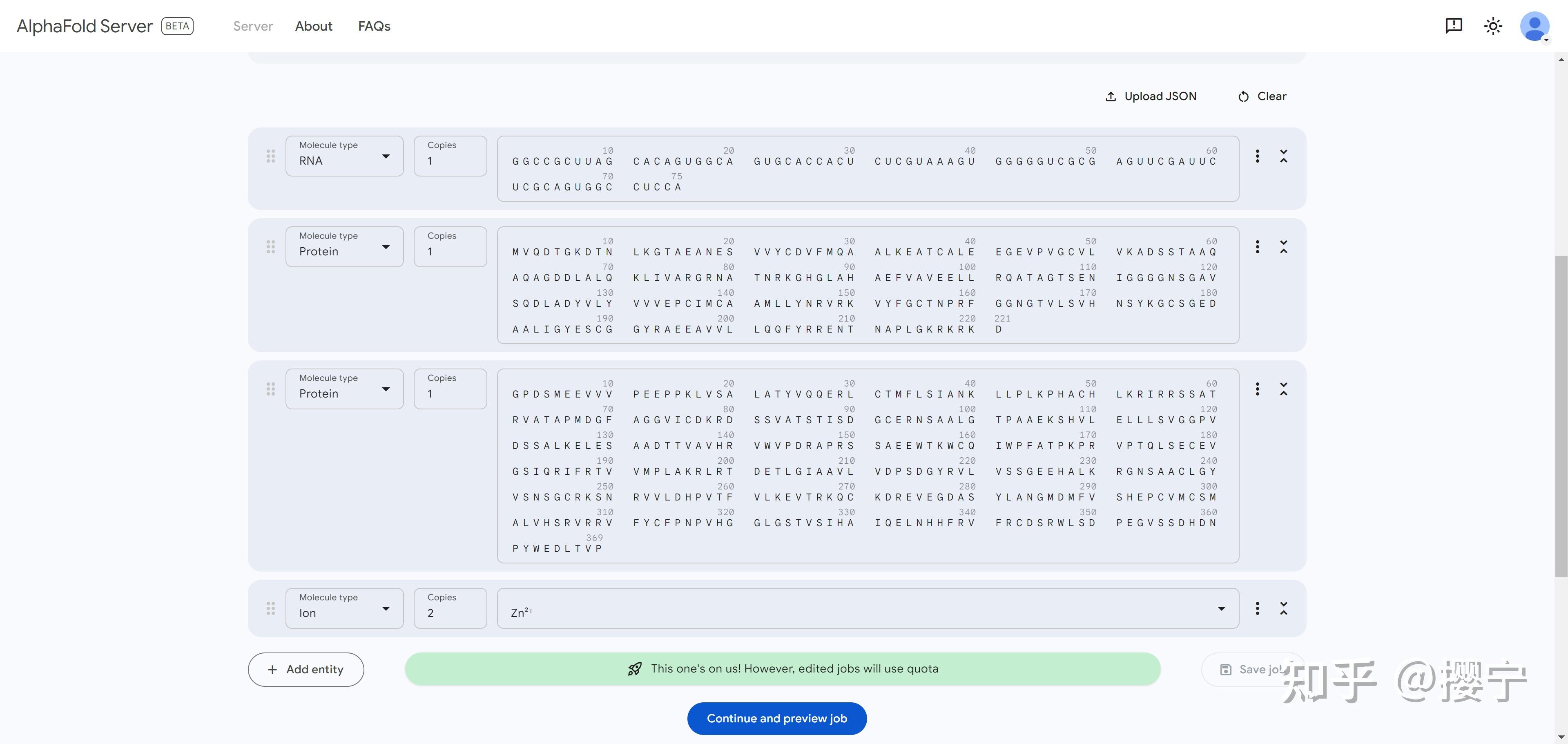 Alphafold3服务器用前必读，一文看懂Alphafold3应用范围及使用方法！ - 知乎