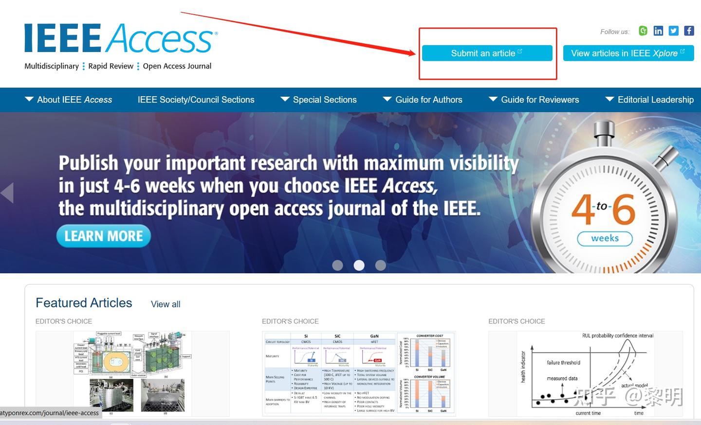 IEEE Access投稿最新注意事项 - 知乎