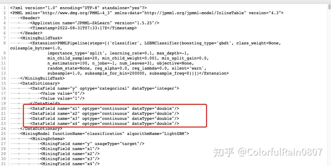 python机器学习模型pkl和pmml文件的保存加载使用 - 知乎