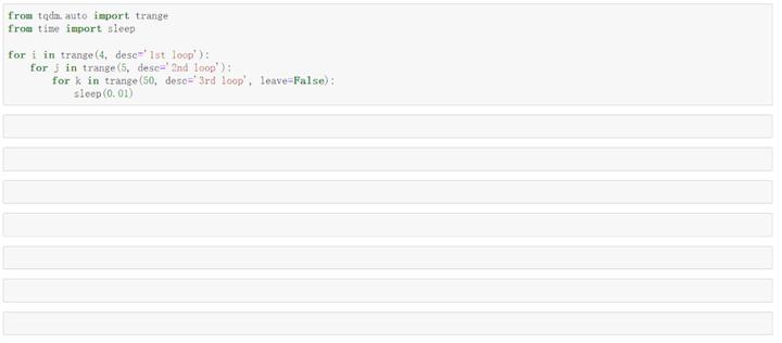 Python关于使用tqdm的6个技巧 - 知乎