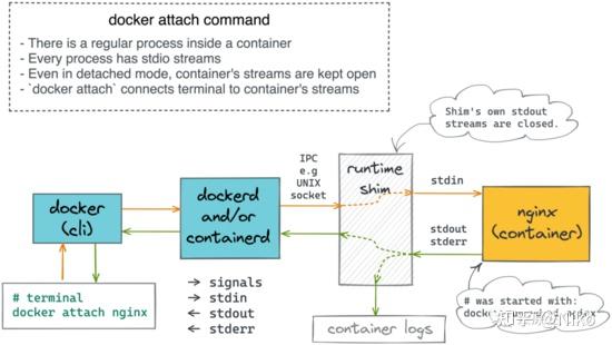 深入探讨容器当中混淆的 attach 和 exec - 知乎