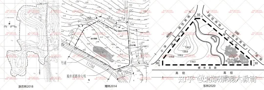 【景观人原创设计干货系列】等高线梳理秘笈！搞定等高线，就这么简单！ - 知乎