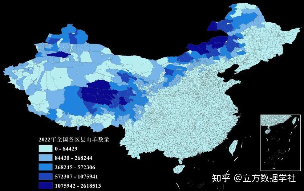 【会员专享数据】2000-2022年我国省市县三级的逐年牛、山羊、绵羊和马的牲畜数量数据（Shp/Excel格式） - 知乎