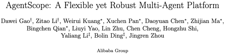 AgentScope: A Flexible yet Robust Multi-Agent Platform - 知乎