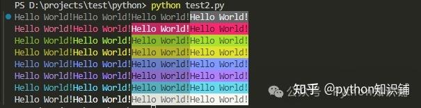 colorama -- 彩色终端文本│Python第三方库 - 知乎