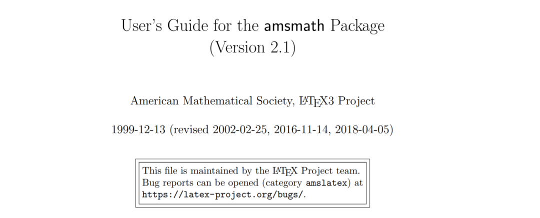 【LaTeX应用】数学公式amsmath包（说明文档） - 知乎