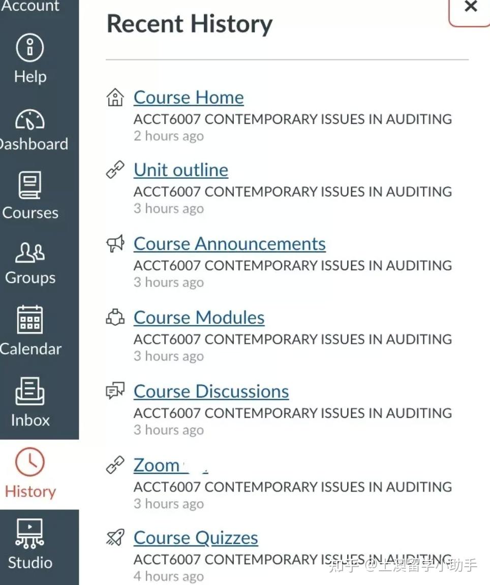 悉尼大学｜Canvas学习平台使用指南 - 知乎