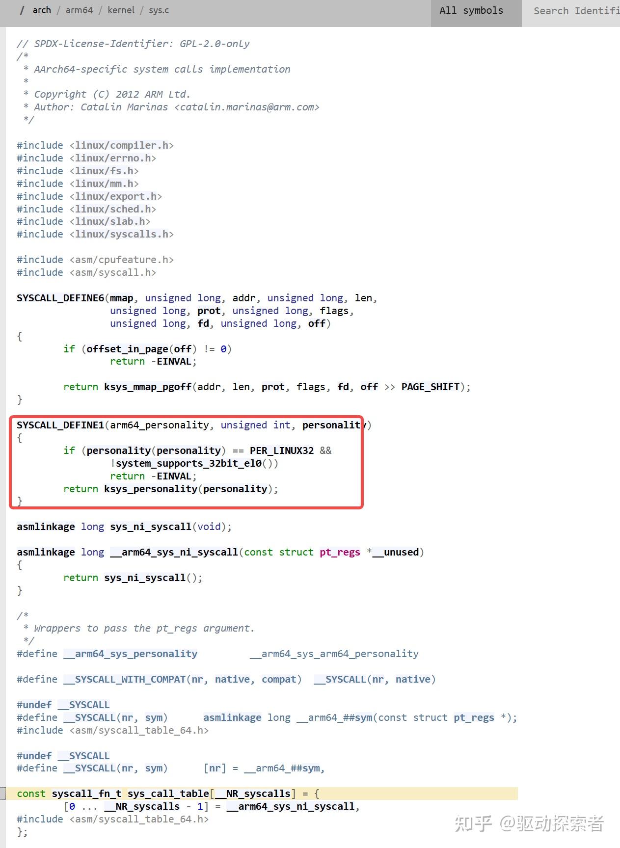 Linux + arm 系统调用 - 知乎