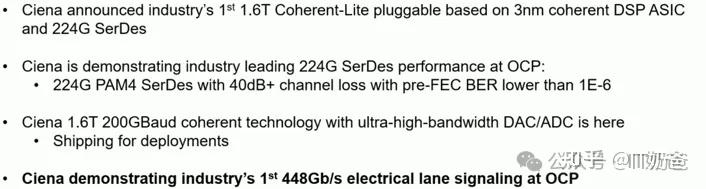 448G SerDes的“大”眼睛 -- 2024 OCP Global Summit 信息分享 - 知乎