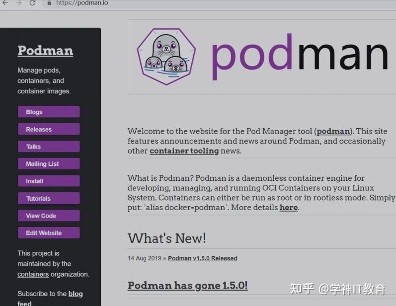 Podman 容器管理和 Cockpit Web 界面管理工具 - 知乎