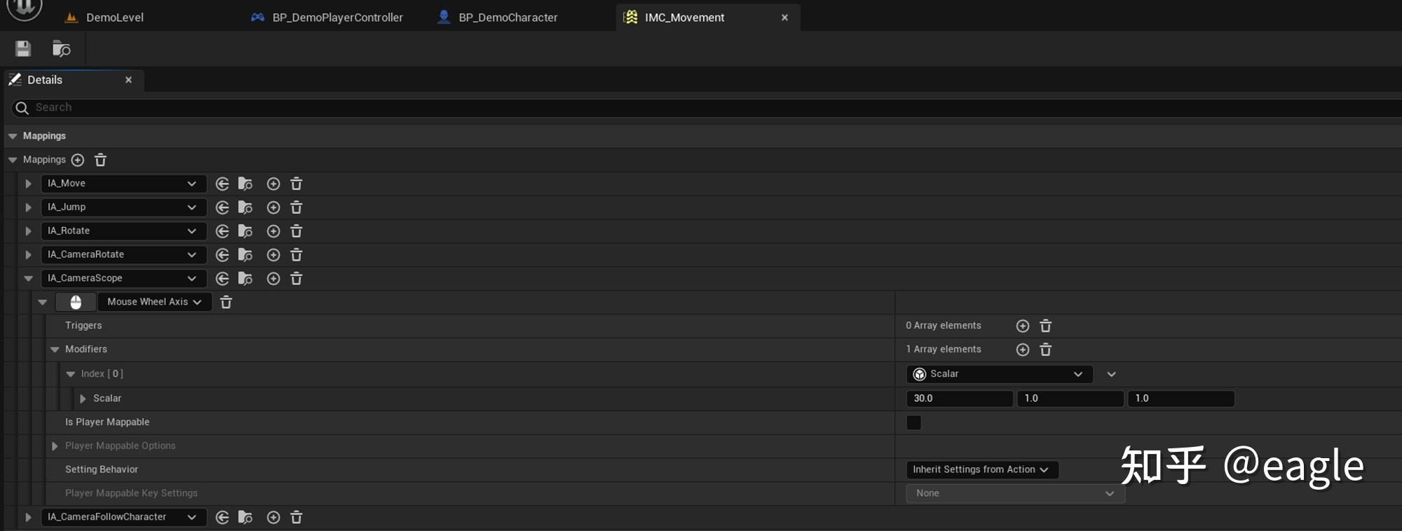 【UE5】人物控制与视角移动 - 知乎