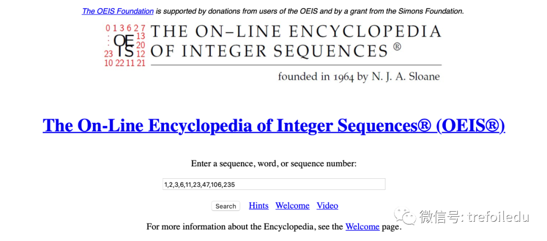 OEIS——一个牛X的网站 - 知乎