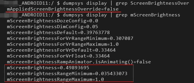 Android 11，RK3566，用window.setAttributes()设置APP屏幕亮度为0时，亮度变成系统原来的亮度的问题，源码 ...