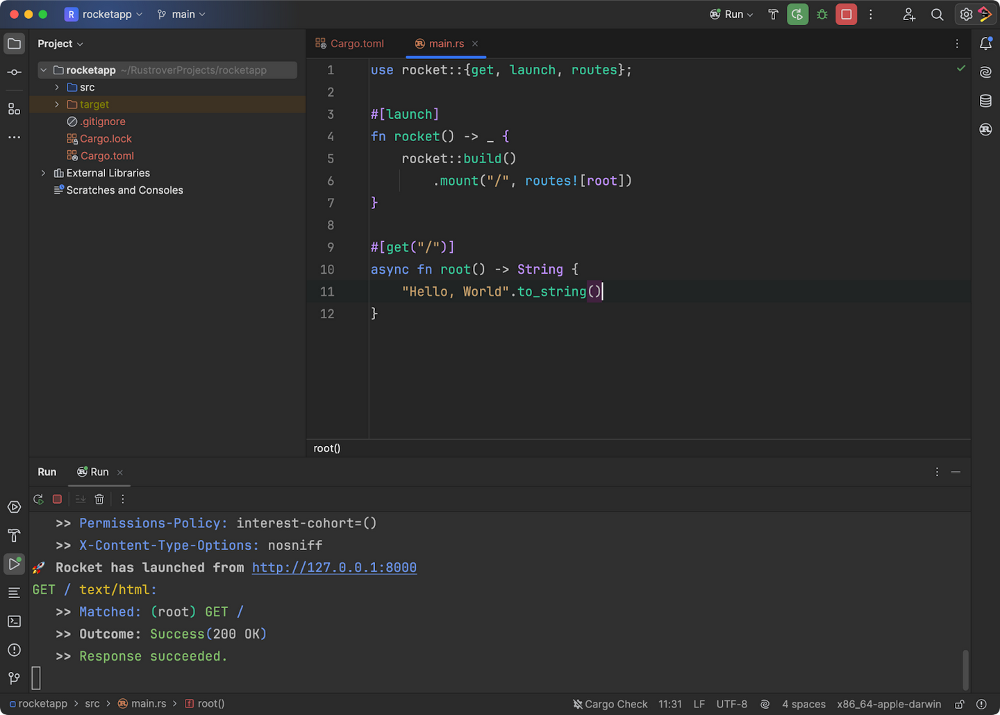 如何使用 Rocket 和 RustRover 编写您的第一个 Rust Web 应用 - 知乎