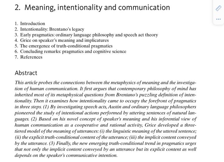 意义，意向性与交流 Meaning, intentionality and communication - 知乎