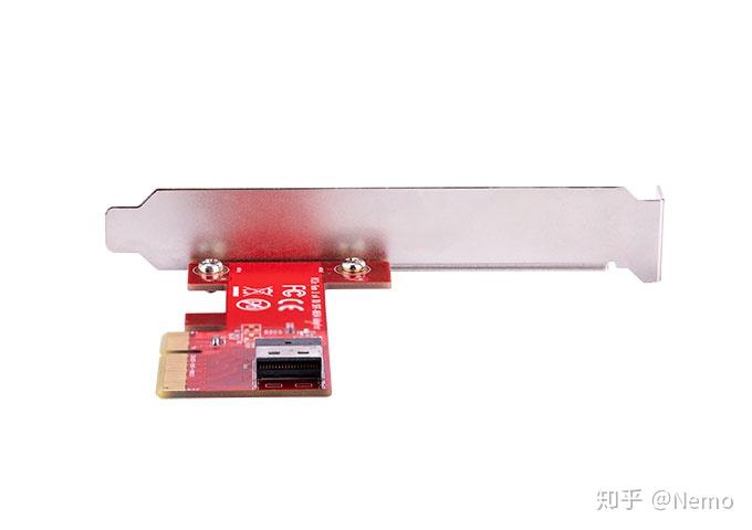 新品推荐：PCIe 3.0x4转Slimline SAS (SFF-8654)适配器 - 知乎
