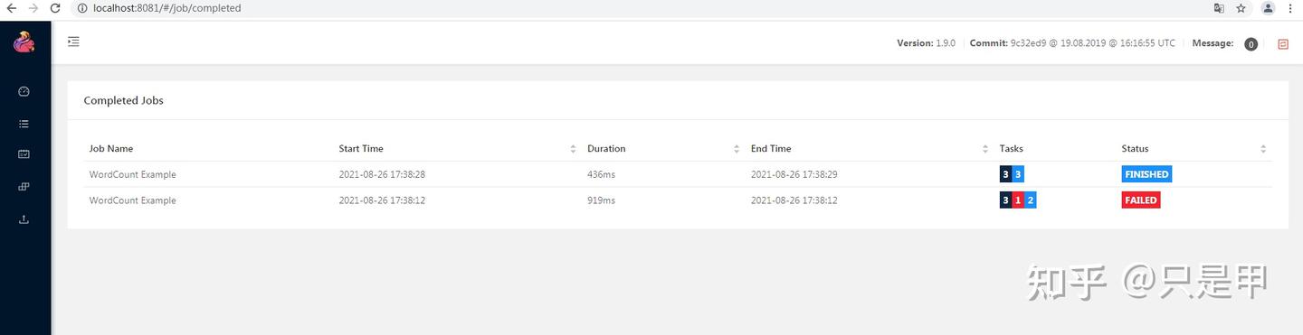 Flink基础系列3-windows安装Flink - 知乎