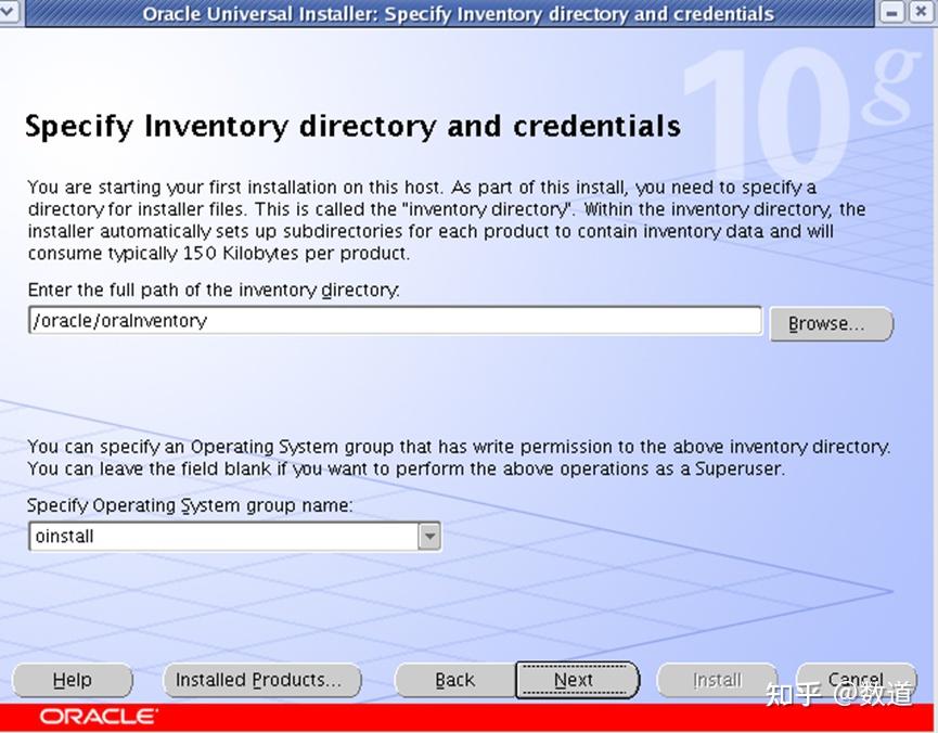 【Oracle】安装Oracle10g---2 - 知乎