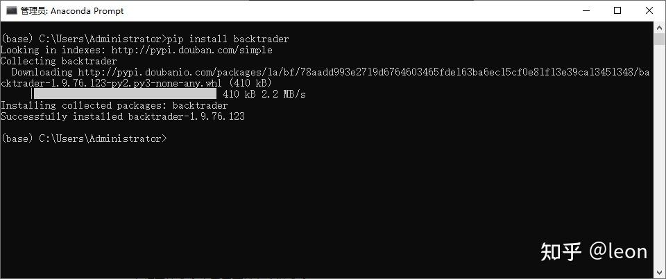量化回测框架Backtrader【1】-环境安装(windows) - 知乎